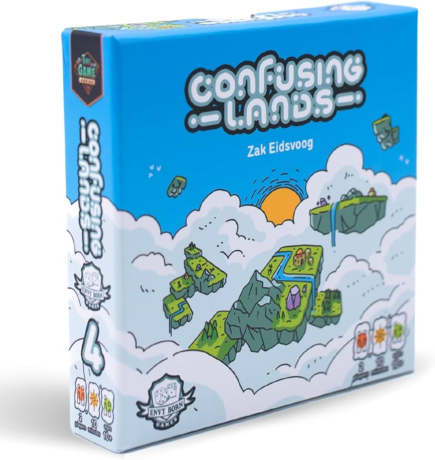 Confusing Lands - Board Games - New | Retrofix Games