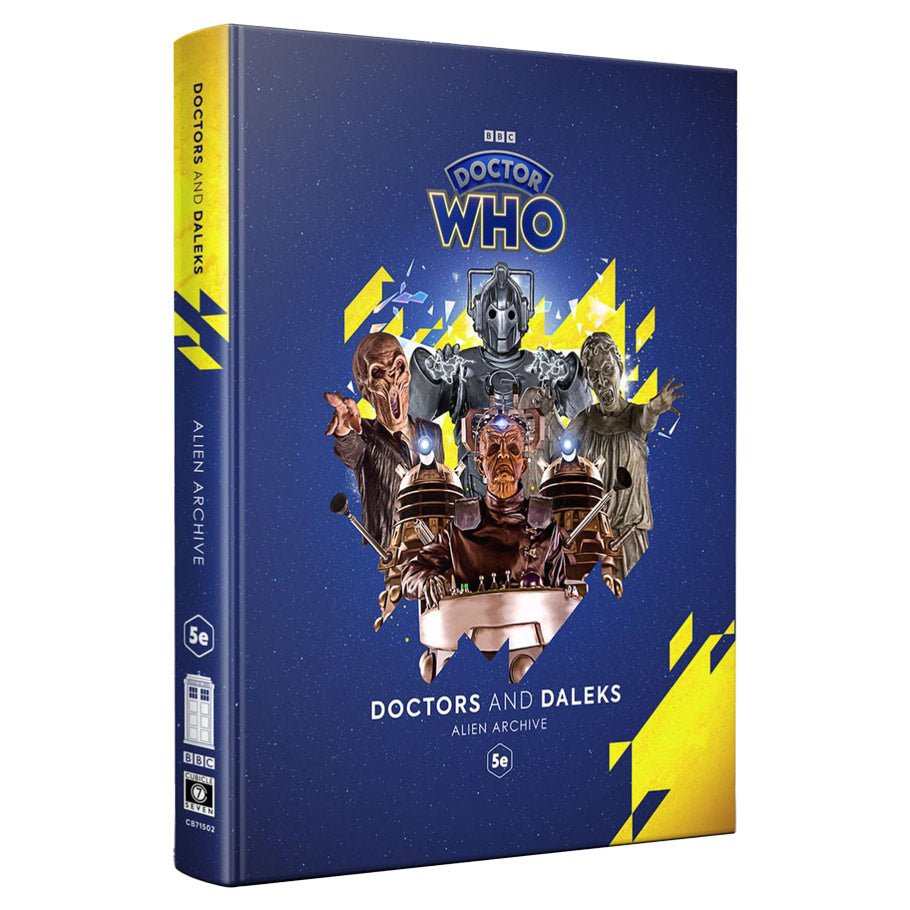 Doctor Who Doctors and Daleks Alien Archive 5e - RPG - New | Retrofix Games