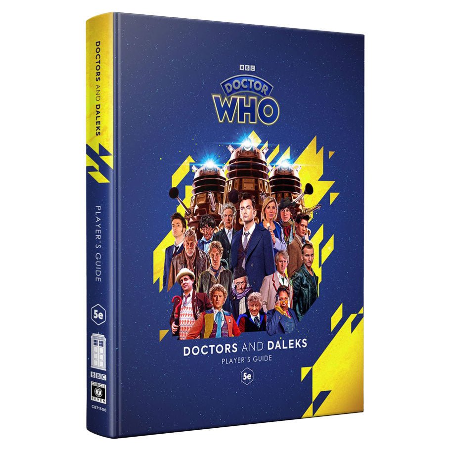 Doctor Who Doctors and Daleks Players Guide 5e - RPG - New | Retrofix Games