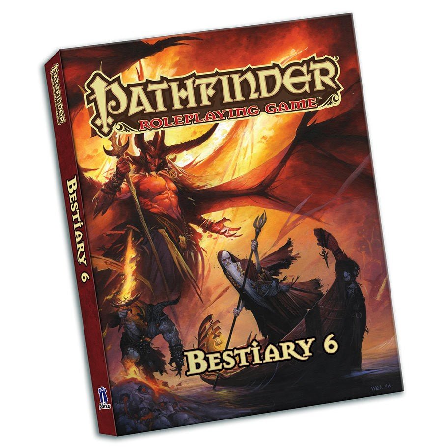 Pathfinder RPG Bestiary 6 Pocket Edition - RPG - New | Retrofix Games