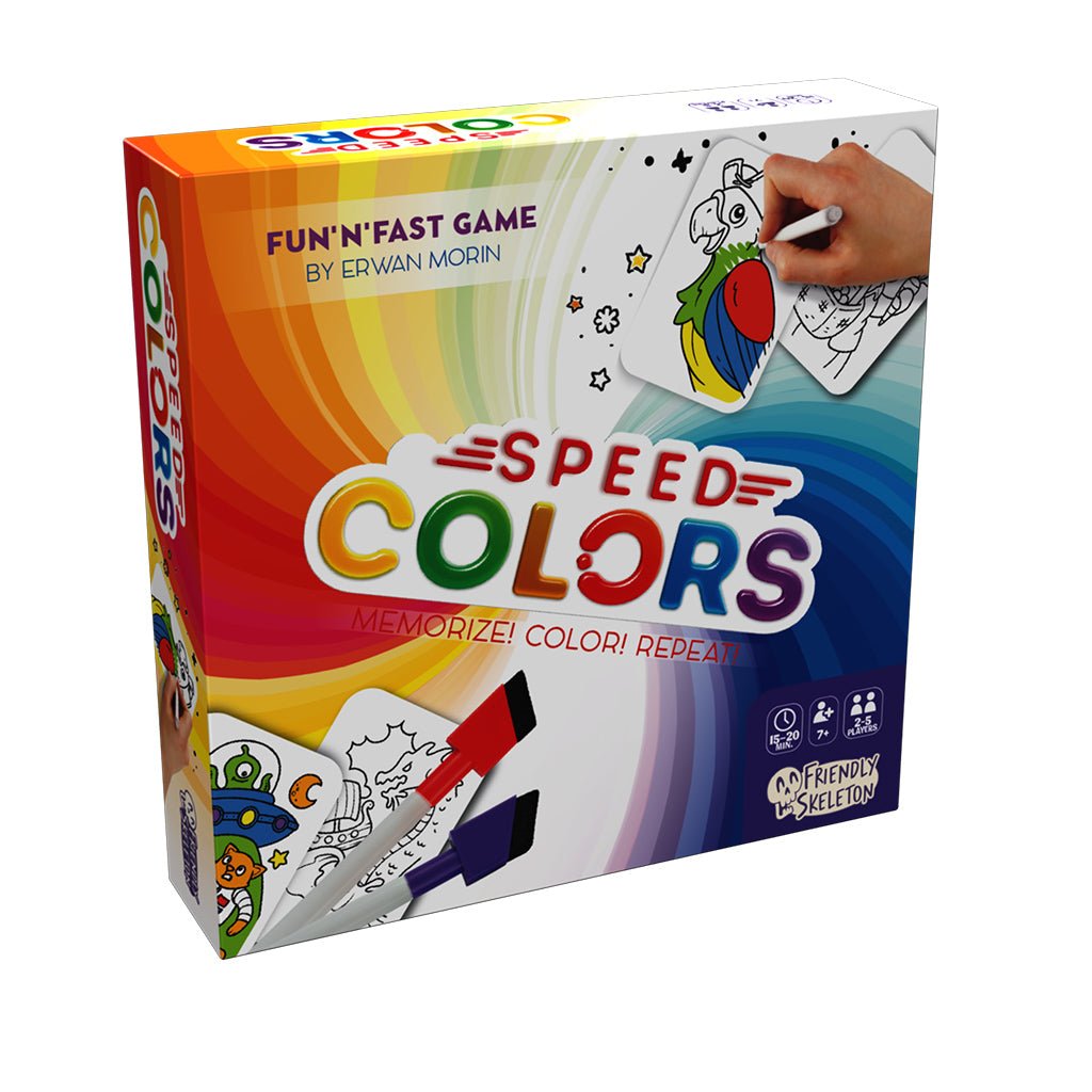 Speed Colors - Board Games - New | Retrofix Games