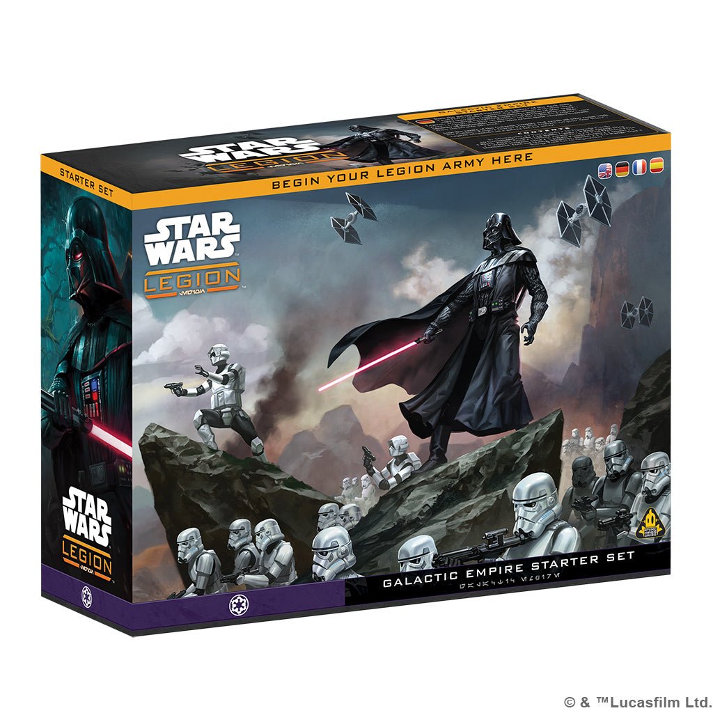 Star Wars Legion Galactic Empire Starter Set - Miniatures - Models ...