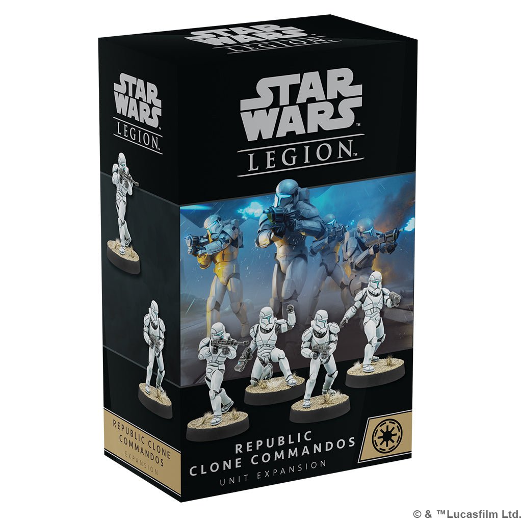 Star Wars Legion Republic Clone Commandos - Miniatures - Models ...