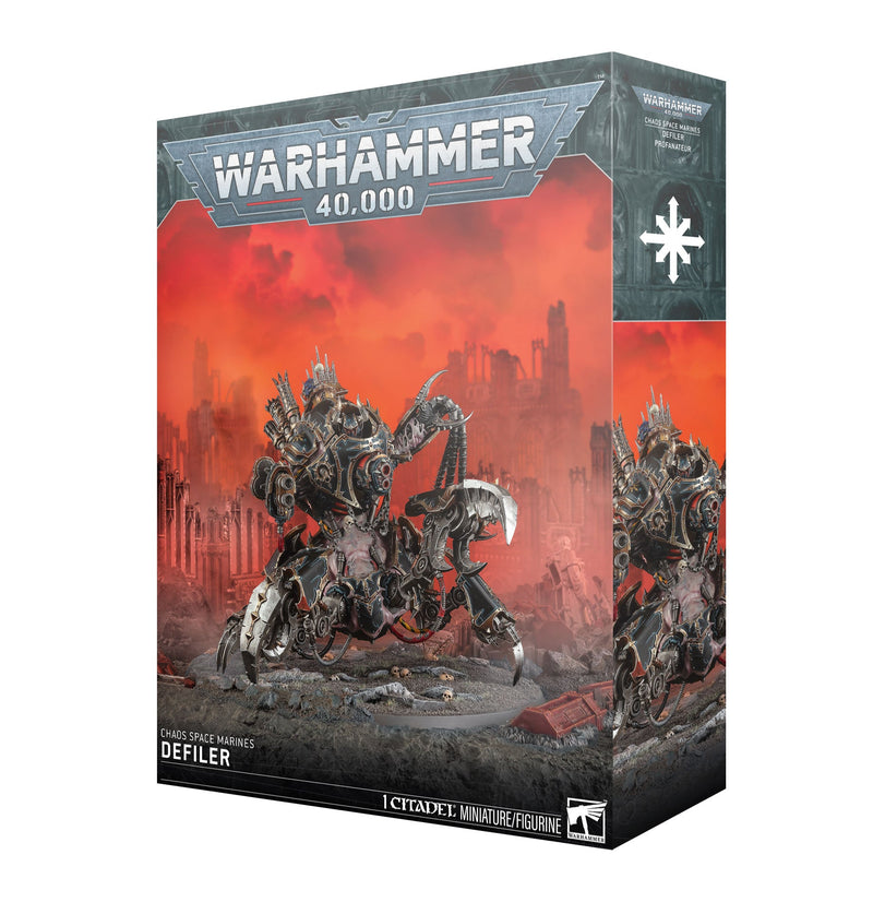 Warhammer 40K Chaos Space Marines Defiler - Miniatures - Models ...