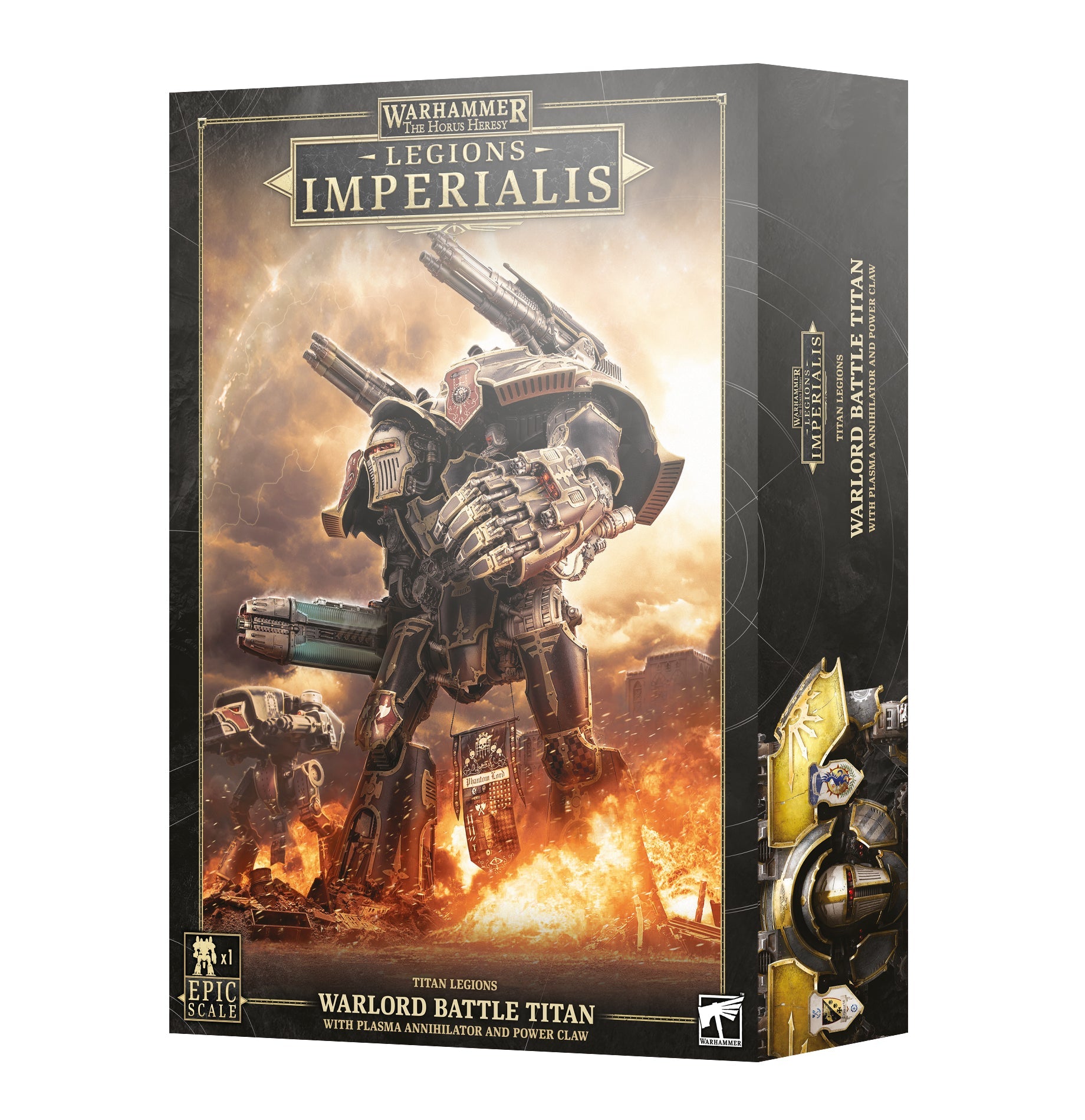 Warhammer Horus Heresy Warlord Titan with Plasma Annihilator ...