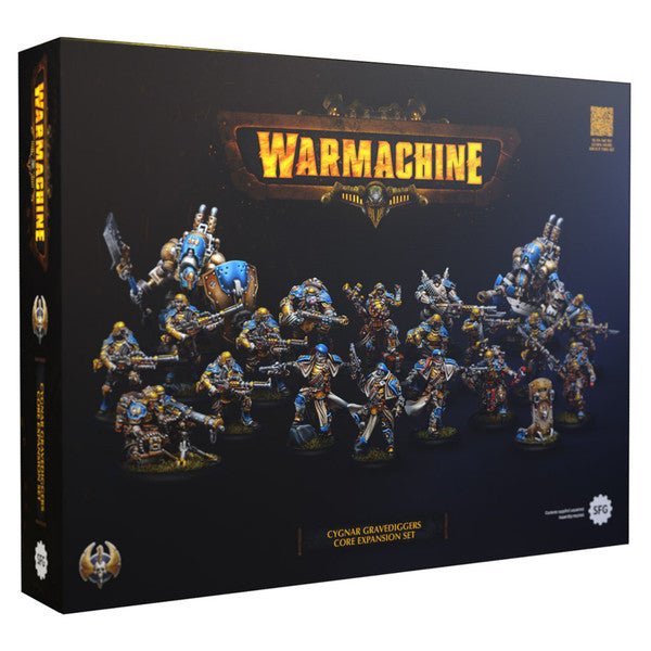Warmachine: Cygnar Gravediggers Core Expansion - Miniatures - Models ...