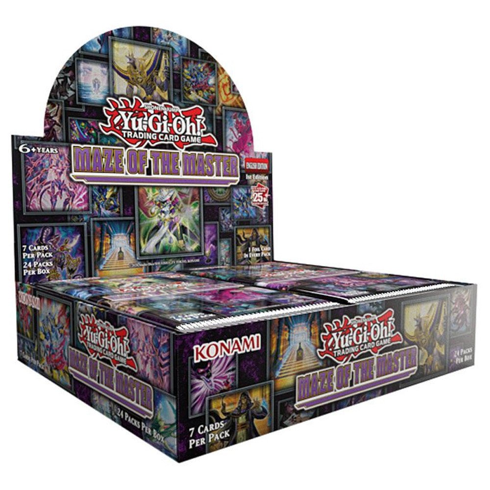 Yu-Gi-Oh! TCG Maze of the Master Booster Box - Card Games - Collectible ...
