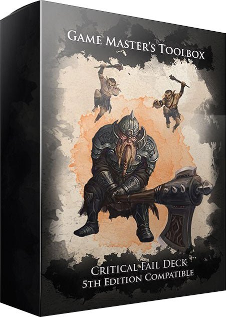 Critical Fail Deck - RPG - New | Retrofix Games
