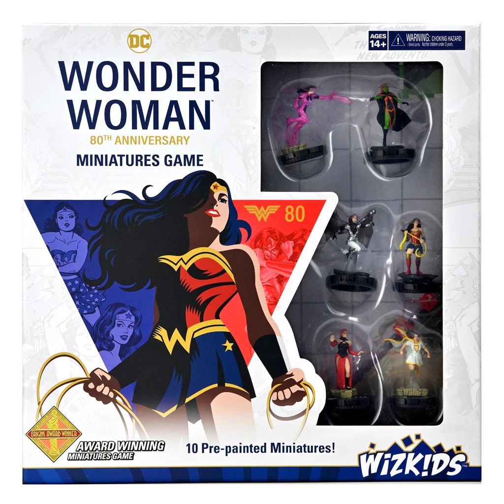 DC HeroClix: Wonder Woman 80th Anniversary Miniatures Game - Heroclix ...