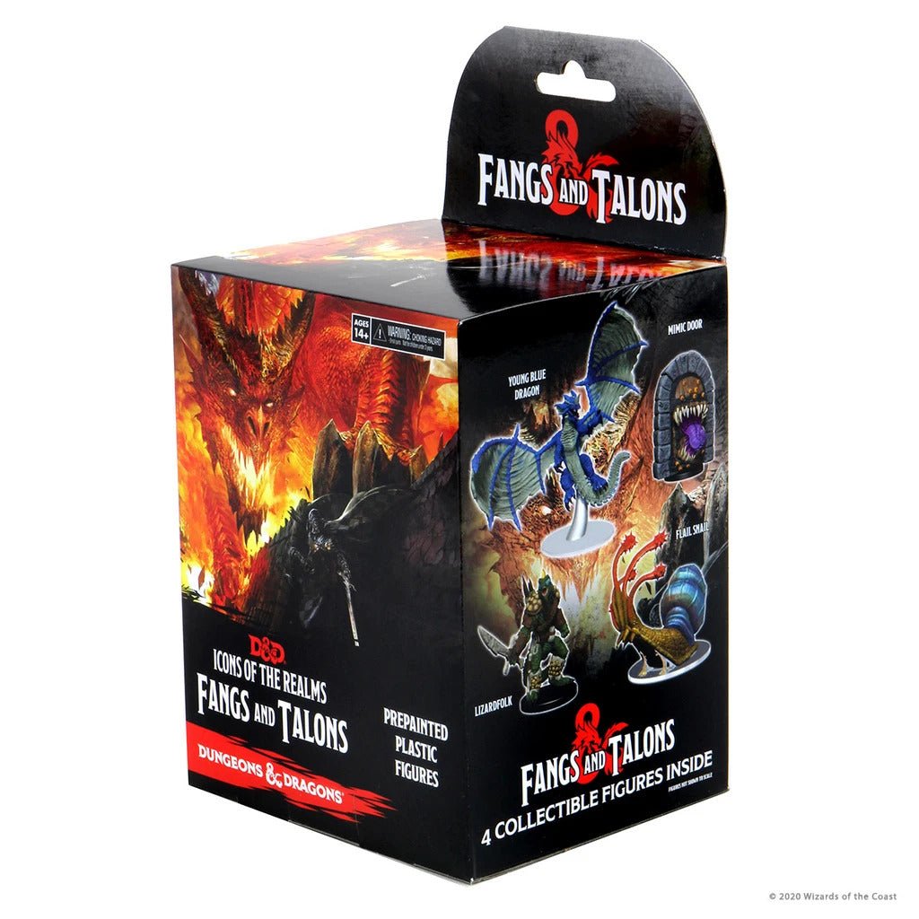 D&D Icons of the Realm Fangs and Talons Booster Brick single - RPG ...