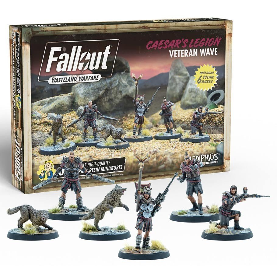 Fallout: Wasteland Warfare Caesar's Legion Veteran - Miniatures ...