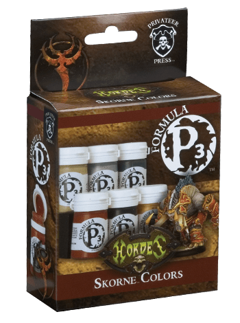 Formula P3 Paint Set: Skorne - Miniatures - Paints | Retrofix Games