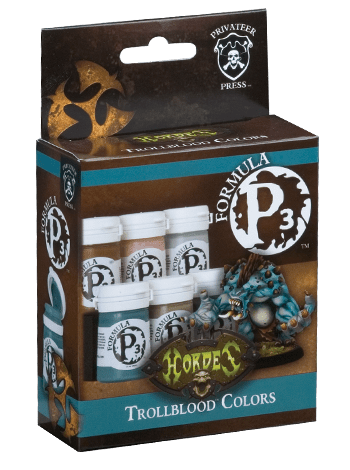 Formula P3 Paint Set: Trollblood - Miniatures - Paints | Retrofix Games