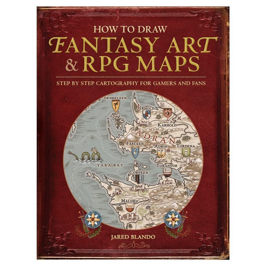 How to Draw Fantasy Art and RPG Maps - RPG - New | Retrofix Games