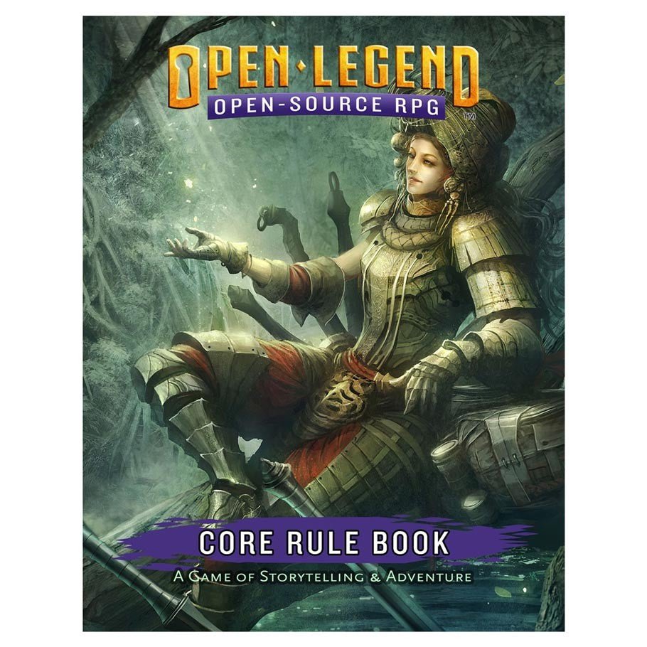 Open Legend: Core Rule Book - RPG - New | Retrofix Games