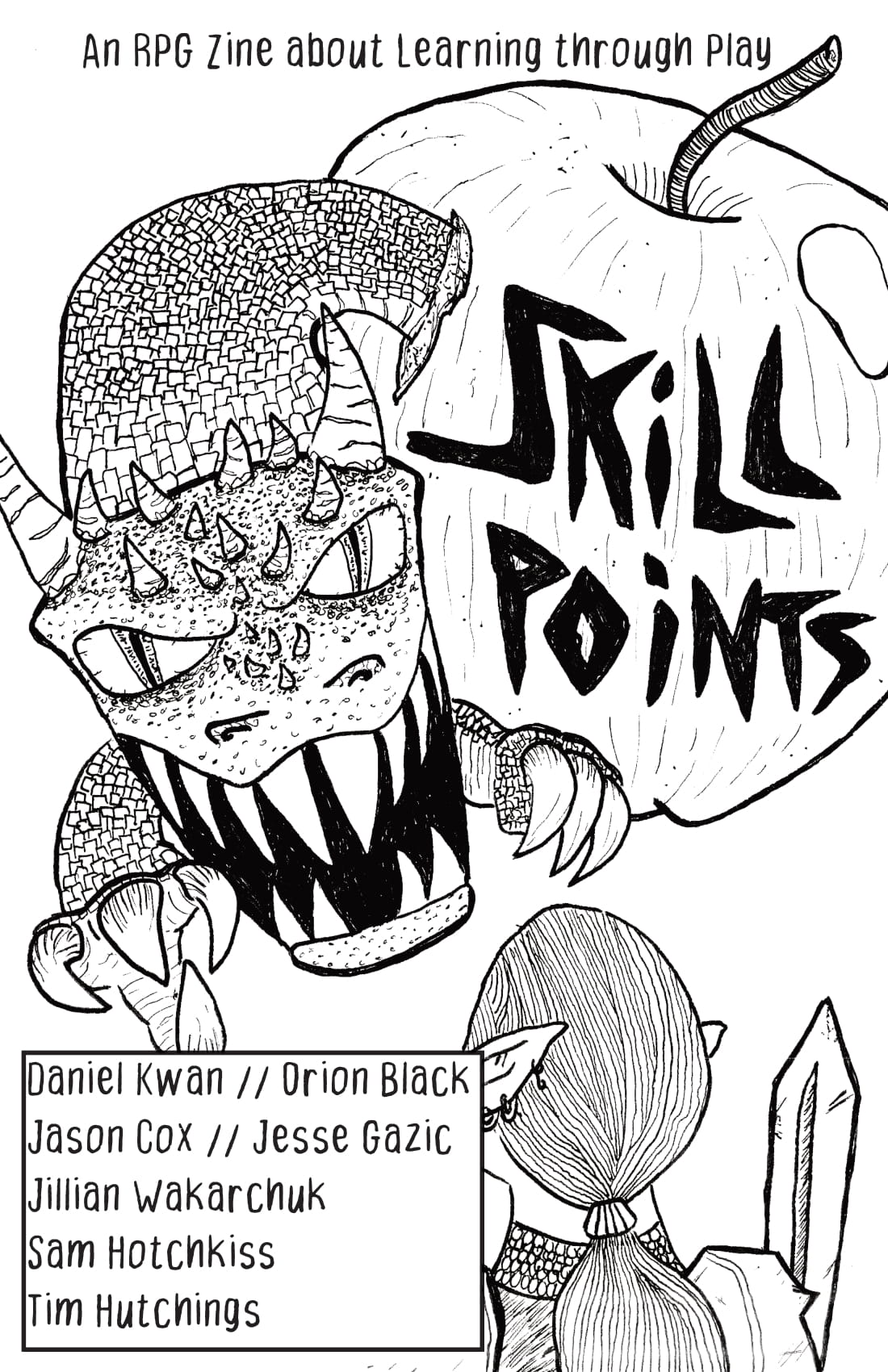 Skill Points RPG Zine - RPG - New | Retrofix Games