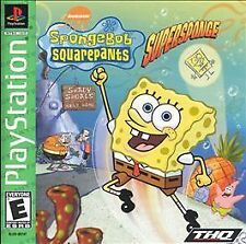 SpongeBob SquarePants Super Sponge [Greatest Hits] (PS1) - Video Games ...