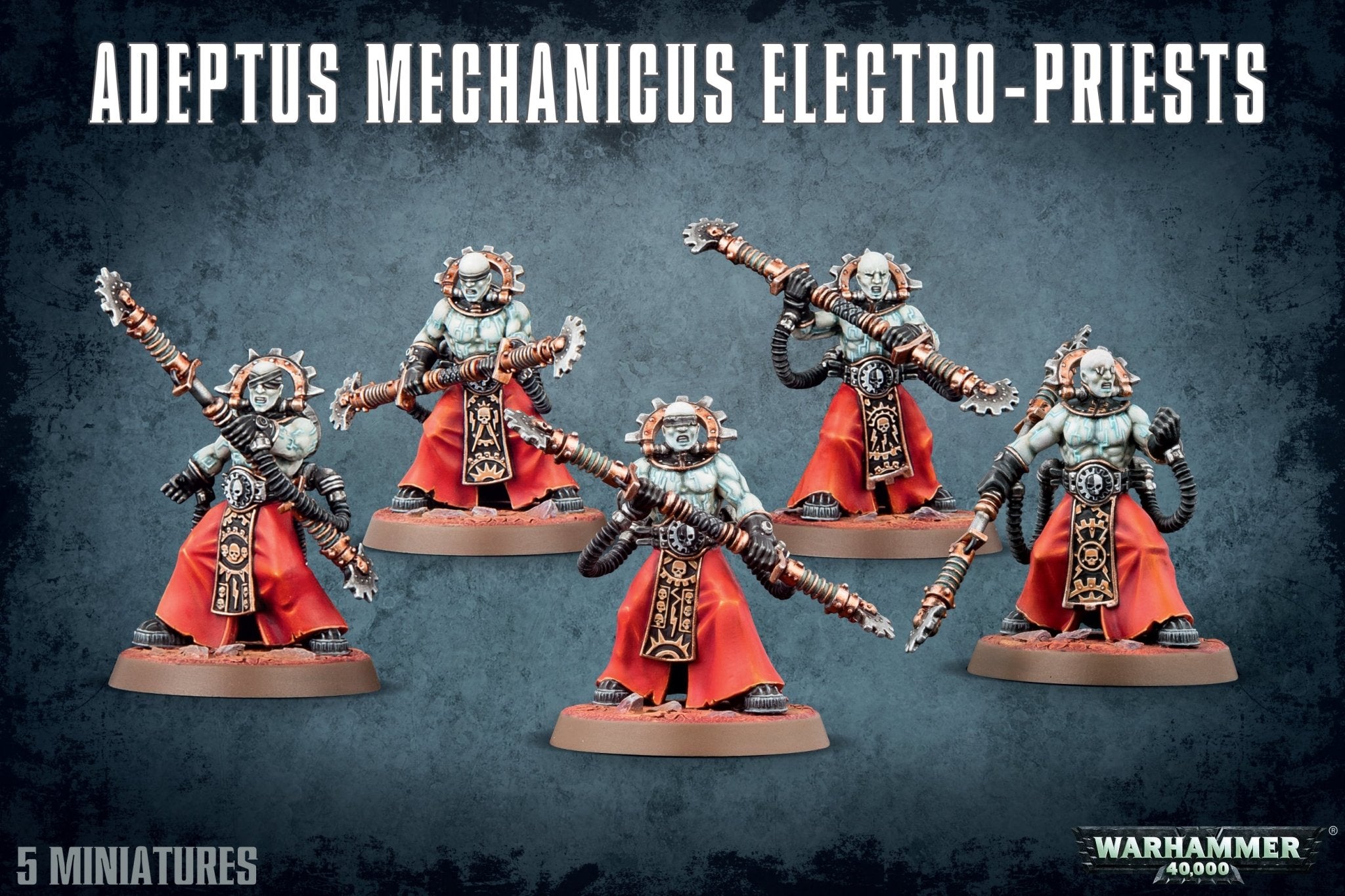 Warhammer 40K Adeptus Mechanicus ElectroPriests - Miniatures - Models ...