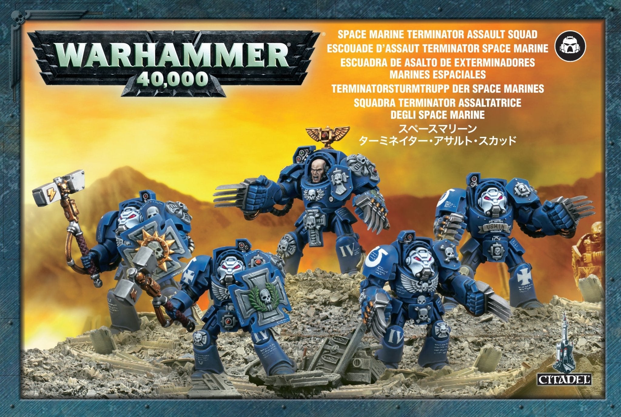 Warhammer 40K Terminator Assault Squad - Miniatures - Models | Retrofix ...